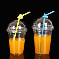 China Food Grade PET PLA Plastic Arch Dome Cup Lids Disposable Biodegradable Transparent For Ice Cream Smoothie Cup Lids for sale