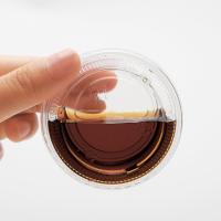 China PLA Biodegradable Clear Disposable Plastic Restaurant Sauce Cup Container With Lid Portion Cup for sale
