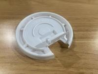 China White Primary Hard PE Lid for Hand Tearing Plastic PE Cover for sale