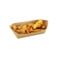 China Kraft Trays Boat Shaped Salad Bowl Giveaway Boxes for Desserts for sale