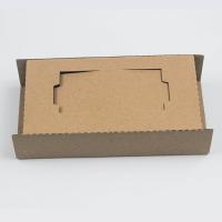 China Disposable Biodegradable Paper Tableware Custom Logo Printed 2-Compartment Cup Holder for Coffee Juice Milk Tea Takeaway for sale