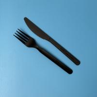 China CPLA ECO Friendly 7 Inches  Knives Cutlery Set Disposable Biodegradable Knives for sale