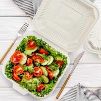 China Disposable Biodegradable Box Food Container for sale