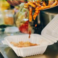 China Disposable Biodegradable Box Food Container for sale