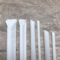 China Eco-friendly Drinking Straws PLA Straws Biodegradable Individually Pla Straws for sale