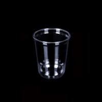 China 100% Biodegradable Disposable CPLA Plastic Lid Clear Cold Beer Milk Tea Coffee Sauce PLA U Shaped Parfait Cup for sale