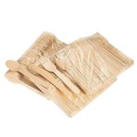 China Kraft Paper Wooden Tableware Cutlery Set Spoon Fork Knife with Envelope Pouch Sleeve Packing for Wedding for sale