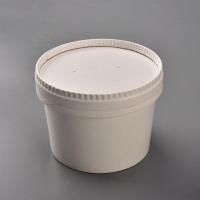 China Stackable Paper Lid Eco-Friendly Leak-Resistant And Microwave-Safe For Sustainable Food Storage for sale