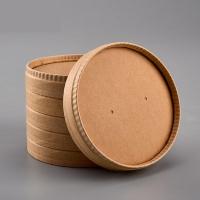 China Stackable Paper Lid Eco-Friendly Leak-Resistant And Microwave-Safe For Sustainable Food Storage for sale