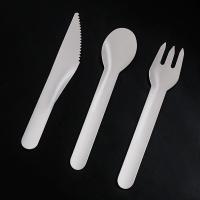 China Biodegradable Disposable Paper Cutlery Paper Knife Fork & Spoon For Restaurant , Party for sale