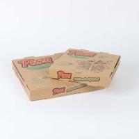 China Factory Supply Fast Food Packaging Ball Food Grade Pizza Box Packaging Box for sale
