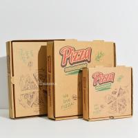 China Custom Pizza Boxes Packaging Logo Carton Baking Cardboard Box Packaging for Food Box Packaging for sale