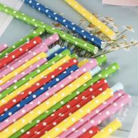 China Eco-Friendly Paper Straws Biodegradable Compostable Colorful Straws Customizable for sale