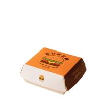 China Customized Paper Food Packaging Boxes-Hot Price Food Grade Disposable Food Containers Hamburger Boxes for sale