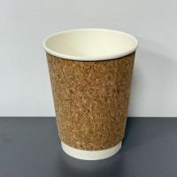 China Premium Double Wall Hot Drink Cup with Natural Cork Lining Eco Material for sale