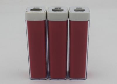 China Mini Channel Lipstick Power Bank 2600 Mah Electronic Gift For Women / Girl for sale