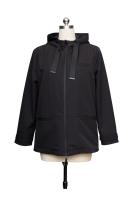 China Lightweight Fine Grid Fabric Hooded Jacket Relaxed Fit Zip Jacket for Women Outdoor Wear for sale