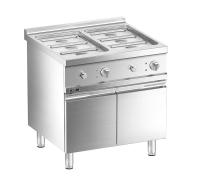 China Floor Western Electric Bain Marie with Cabinet for sale