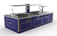 China Intergrated Island Cooking Block for sale
