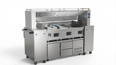 China Integrated mobile dining cart for sale