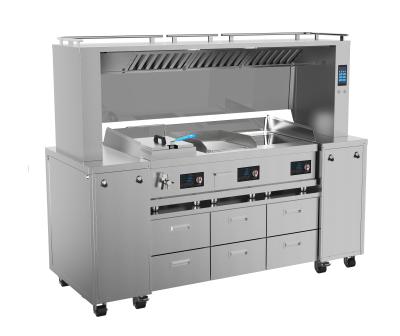 China Integrated mobile dining cart for sale