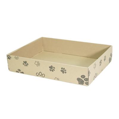 China Convenient No Rinse Cat Toilet Litter Box 875g Box Size 400*300*80cm For Easy Cleaning for sale