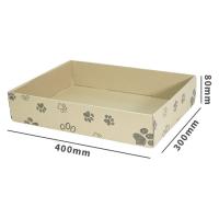 China Convenient No Rinse Cat Toilet Litter Box 875g Box Size 400*300*80cm For Easy Cleaning for sale