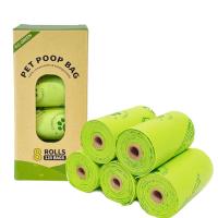 China Biodegradable Compostable Degradable Dog Poop Bag Eco-Friendly Pet Waste Disposal Bag for sale
