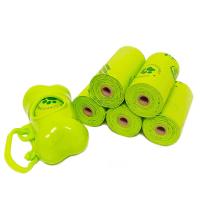 China Biodegradable Compostable Degradable Dog Poop Bag Eco-Friendly Pet Waste Disposal Bag for sale