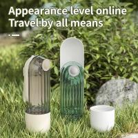 China Pet Water Bottle Leak Proof Portable Puppy Water Dispenser Bowl Feeder Type Cups Pails for sale