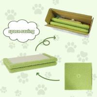 China Commercial Buyer's Favorite Modern Sisal Cat Scratching Post Pet Tower in Light Green for sale