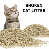 China Eco-friendly Plant Fiber Cat Litter with Bamboo Fragrance Flushable and Biodegradable for sale