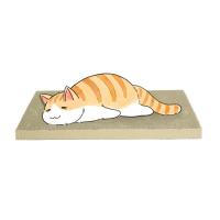 China Rectangle Cat Scratchers Made of Eco Friendly Corrugated Paper for Cats to Grind Claws for sale