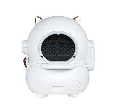 China 18W Power Automatic Cat Toilet with Self Cleaning Function and Large Capacity for sale