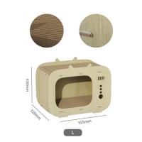 China Wooden Pet Furniture Assembled Indoor Removable Modern Luxury Dog Cat Houses Customization for sale