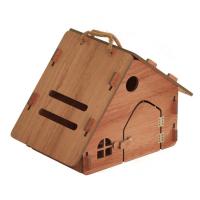 China Direct Wooden Cat House Cat Condo Furniture for Indoor Cats and Small Dogs 5100g Weight for sale