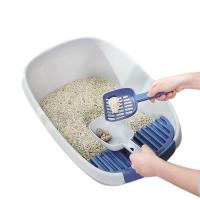 China High Sided Open Top Cat Toilet With Large Capacity And Cat Litter Scoop Spare Parts for sale
