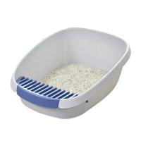China High Sided Open Top Cat Toilet With Large Capacity And Cat Litter Scoop Spare Parts for sale