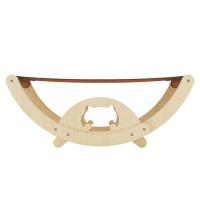 China Pet Bed Wooden Frame Cat Hanging Bed Swing Cat Bed Hammock with Mechanical Wash Style for sale