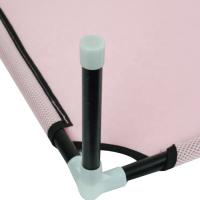 China Washable Square Pet Beds with Metal Frame and Heavy Denier 3D Mesh Various Colors for sale