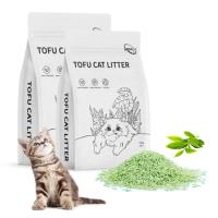 China Flushable and Eco-Friendly Pet Cleaning Products for Cats Natural Plant Tofu Litter for sale