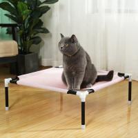China Portable Indoor Outdoor Raised Elevated Pet Sun Cot Bed for Cats and Dogs All-Season for sale