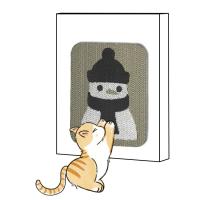 China Design Cat Scratching Pad Protecting Furniture Wall Hanging Toys Scratcher Cat Board for sale