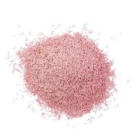 China OEM Tofu Cat Litter for Rabbits 1.5-2.5mm Stripe Shape Dust-Free and Peach Scented for sale