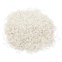 China 6L 2.5KG OEM ODM Tofu Cat Litter Milk Flavor 1.5 mm 2.5 mm White Clumping Strip Shape for sale