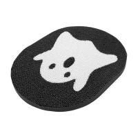 China Halloween Theme Cat Scratcher in White with Durable Corrugated Paper and Unique Design for sale