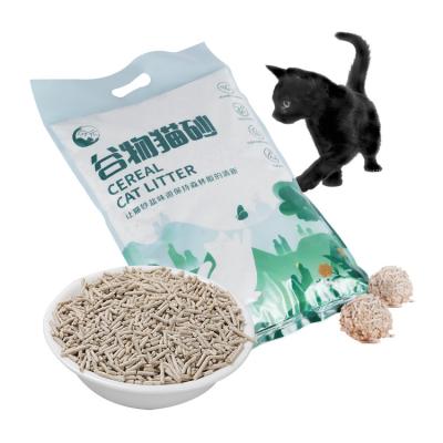 China Rabbit-Friendly Dust-Free Comfort BROFLY Natural Plant Cat Litter Pet Safe 2mm * 10mm for sale