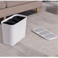 China 3-Compartment Plastic Recycle Bin The Ultimate Solution for Waste Management in 2020 for sale