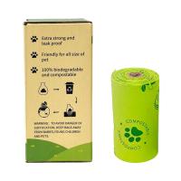 China Eco-Friendly Biodegradable Pets Poop Bags Compostable Alternative for Cat Dog Waste for sale