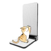 China Corrugated Paper L Shape Wall Mounted Cat Scratching Pad for Eco-Friendly Kitty Health for sale